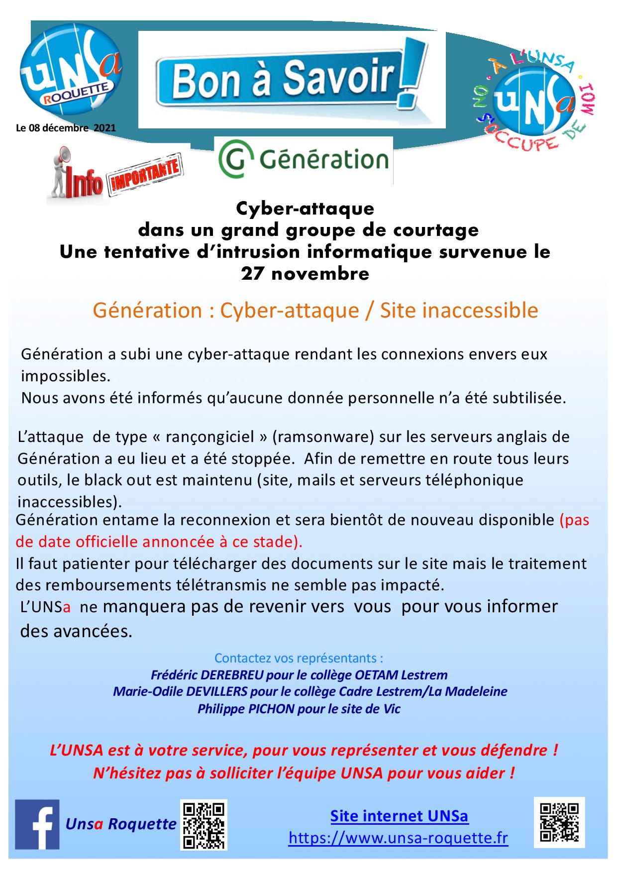 Tracts :: UNSA Roquette